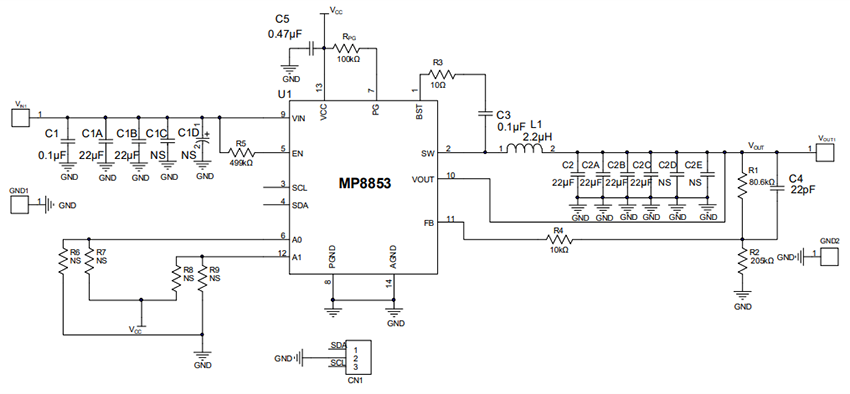 EVL8853-Q-00A Evaluation Board - MPS | Mouser